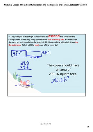 Module 2 lesson 11 | PDF | Homework and Study | Education