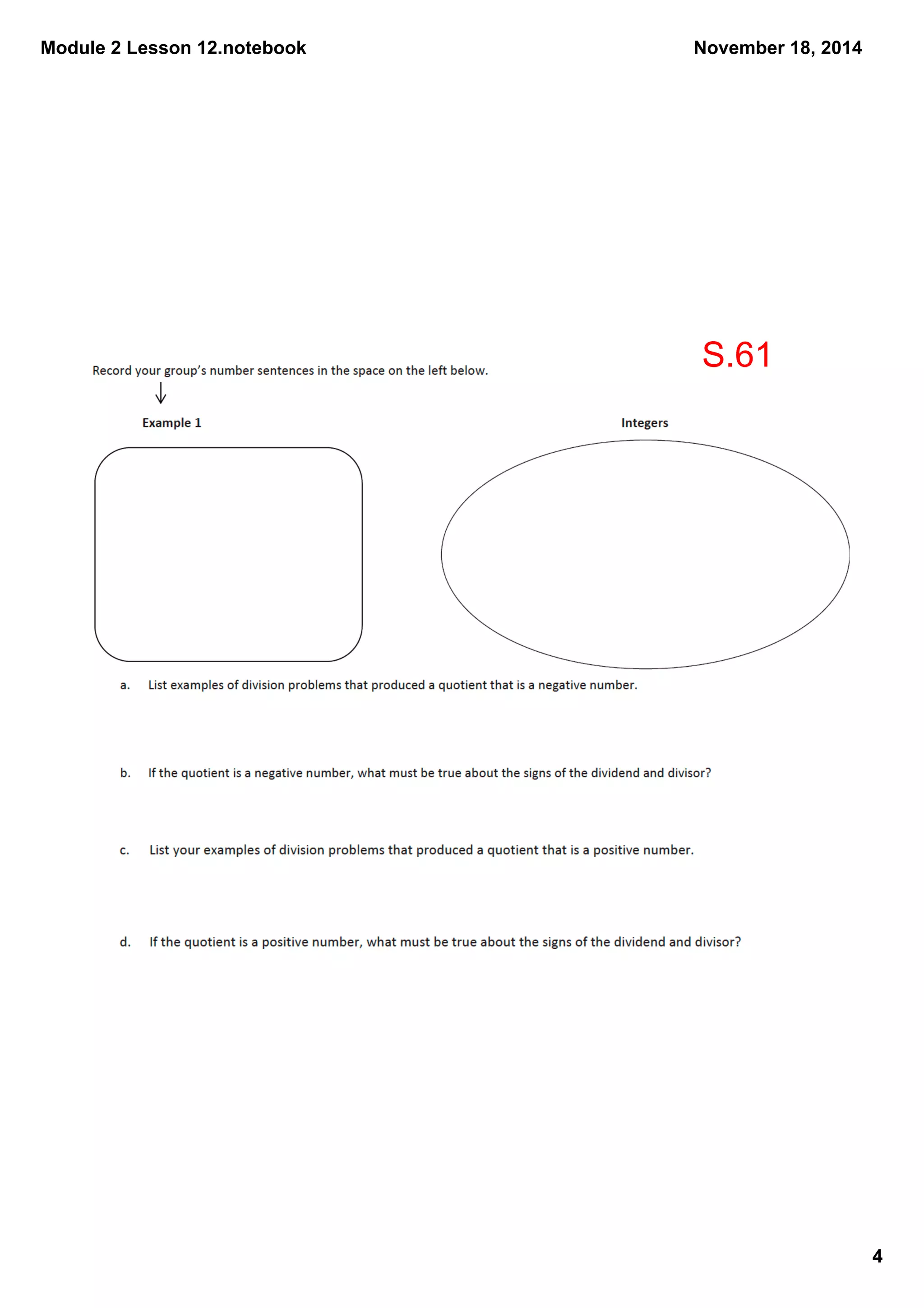 Module 2 lesson 12 | PDF