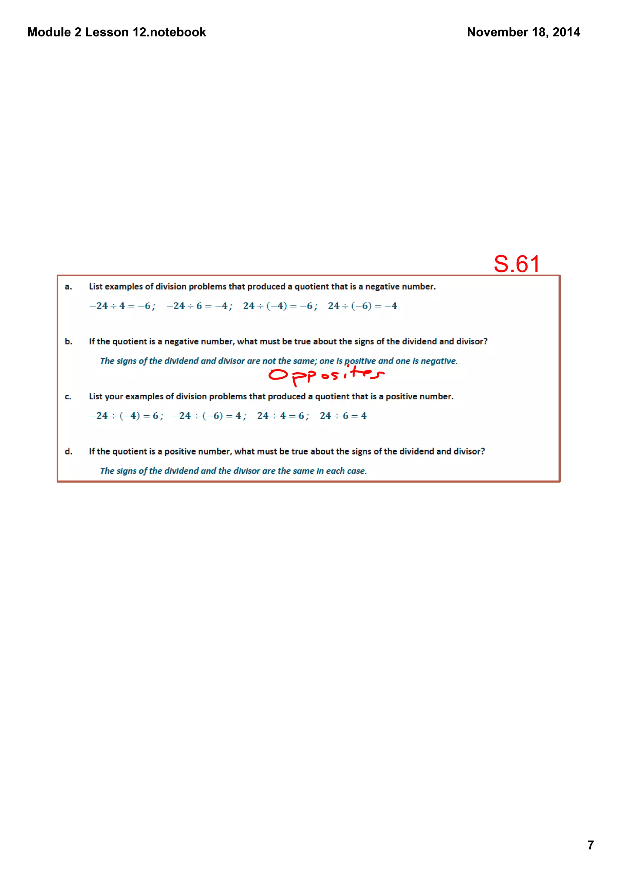 Module 2 lesson 12 | PDF