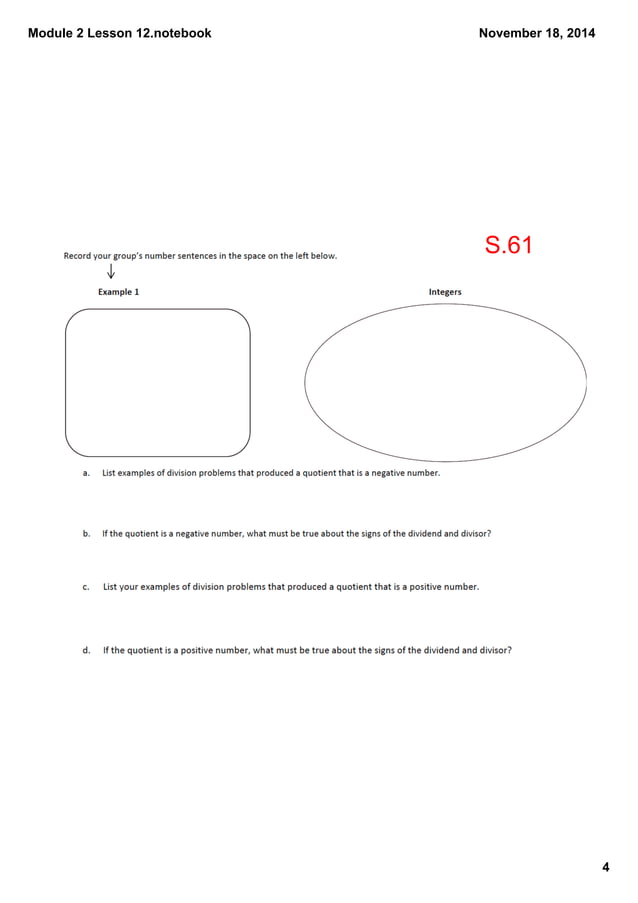 Module 2 lesson 12 | PDF