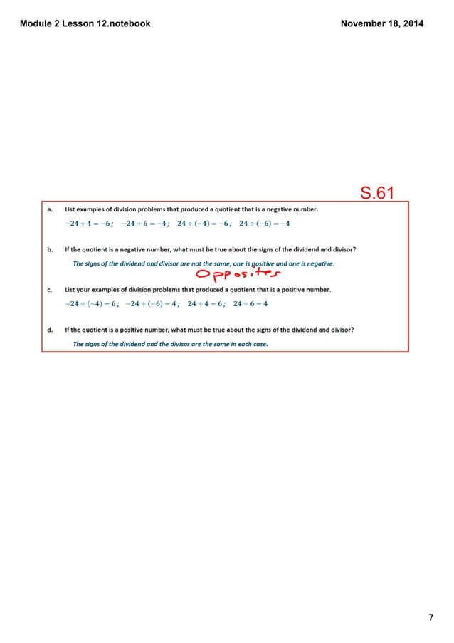 Module 2 lesson 12 | PDF