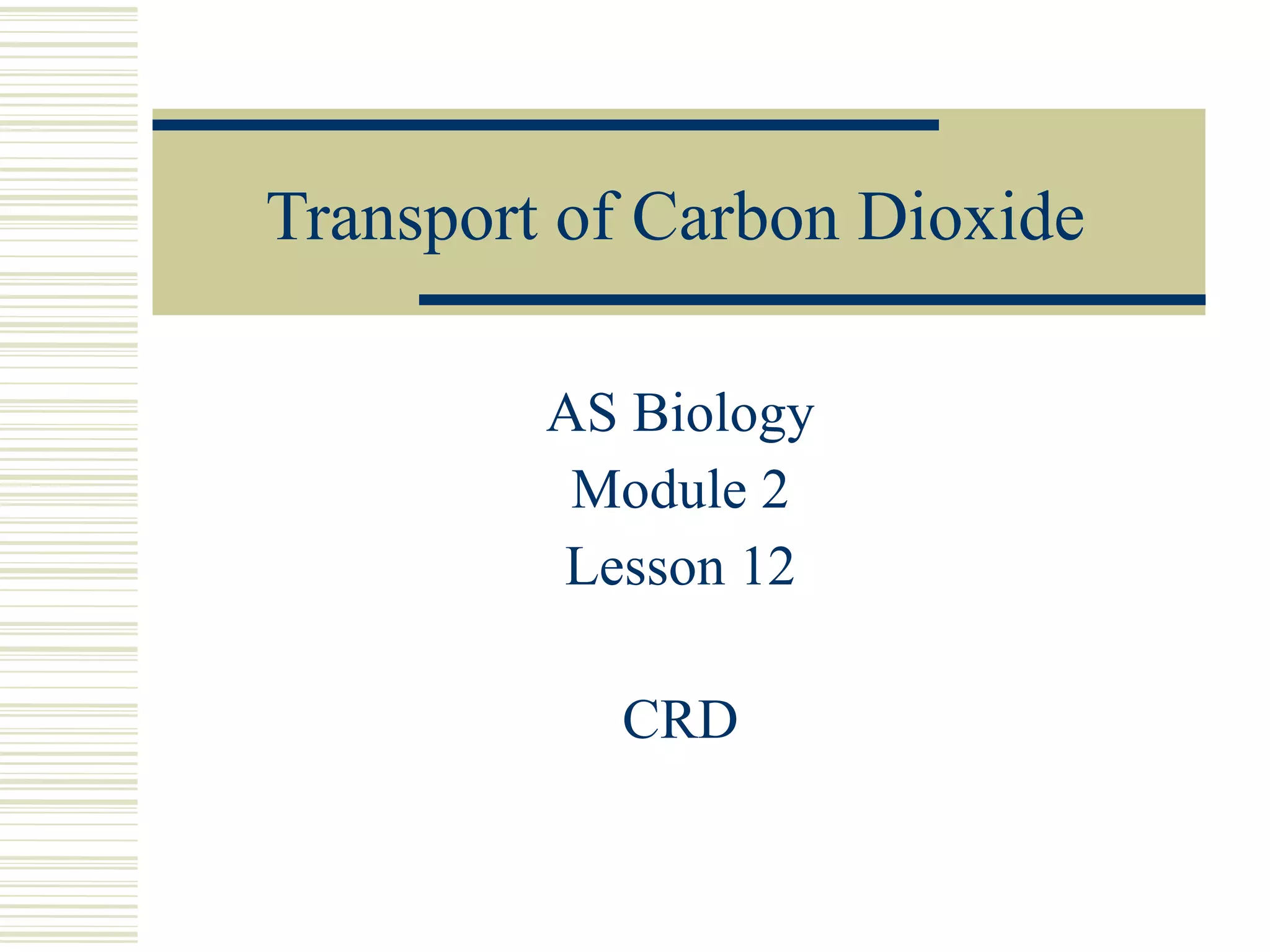 Module2 Lesson12 Co2 | PPT | Chemistry | Science