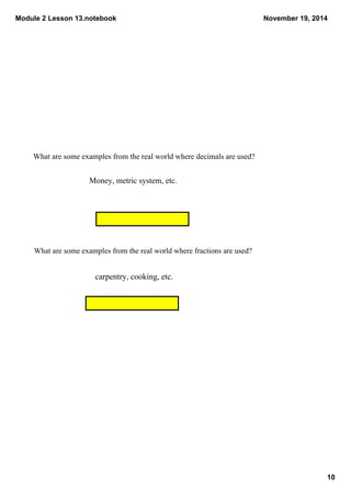 Module 2 lesson 13 | PDF