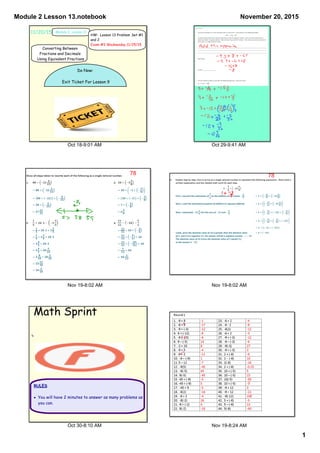 Module 2 lesson 13 | PDF