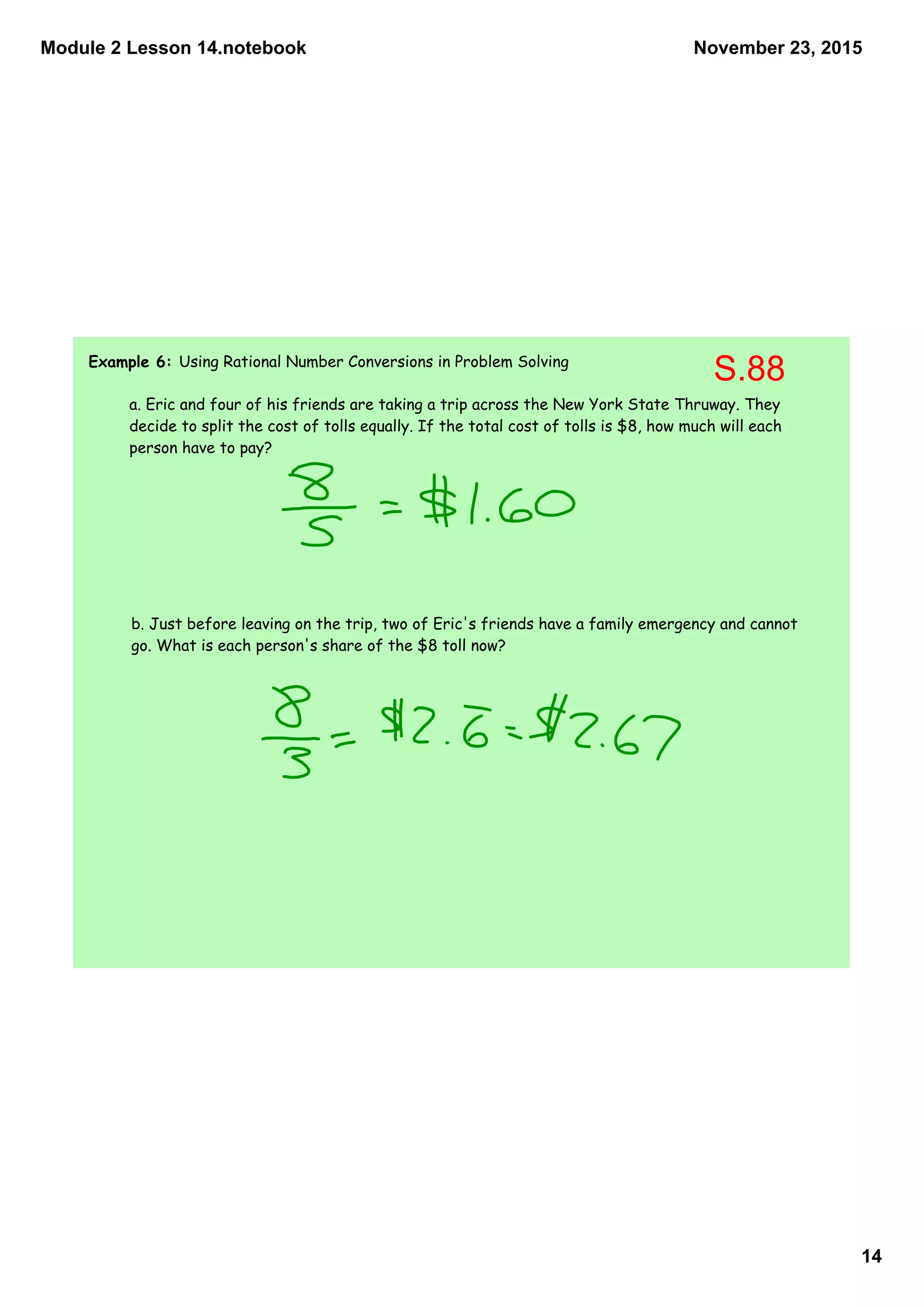 Module 2 lesson 14 | PDF