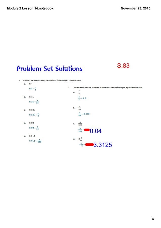 Module 2 lesson 14 | PDF