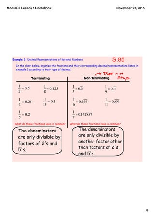 Module 2 lesson 14 | PDF