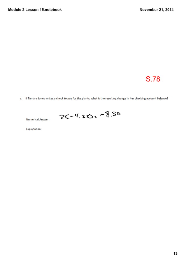 Module 2 lesson 15 | PDF