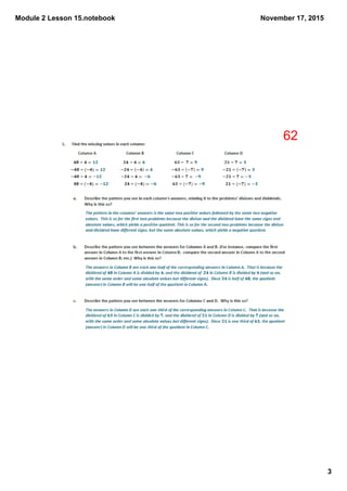 Module 2 lesson 15 | PDF