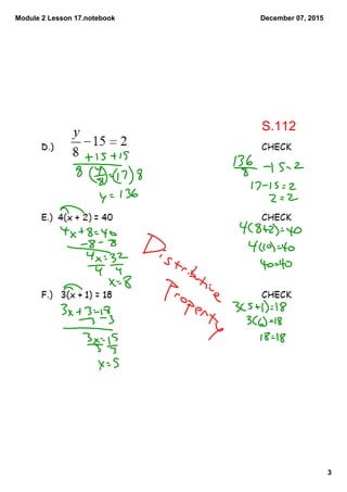Module 2 lesson 17 | PDF | Baseball | Sports