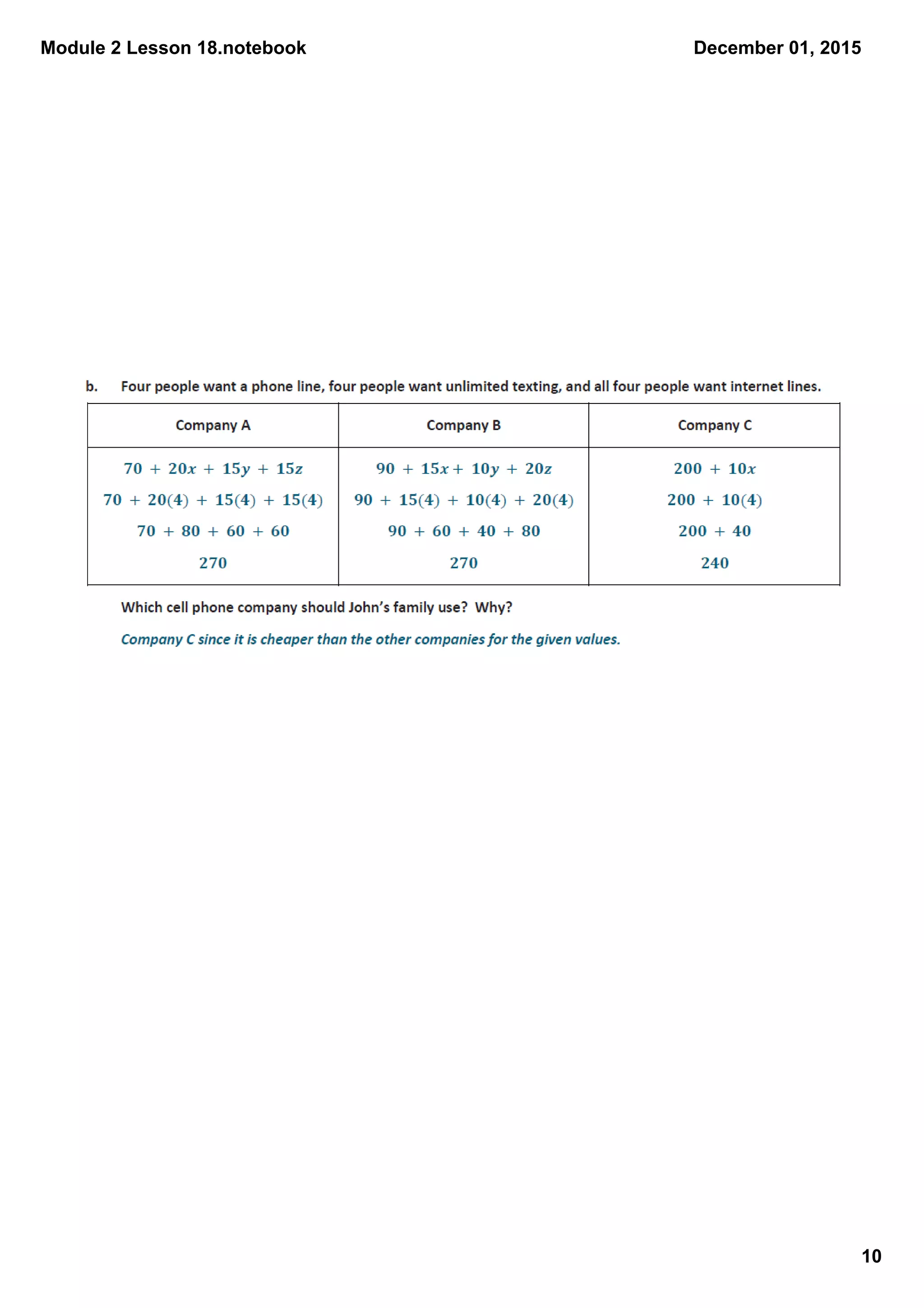 Module 2 lesson 18 | PDF