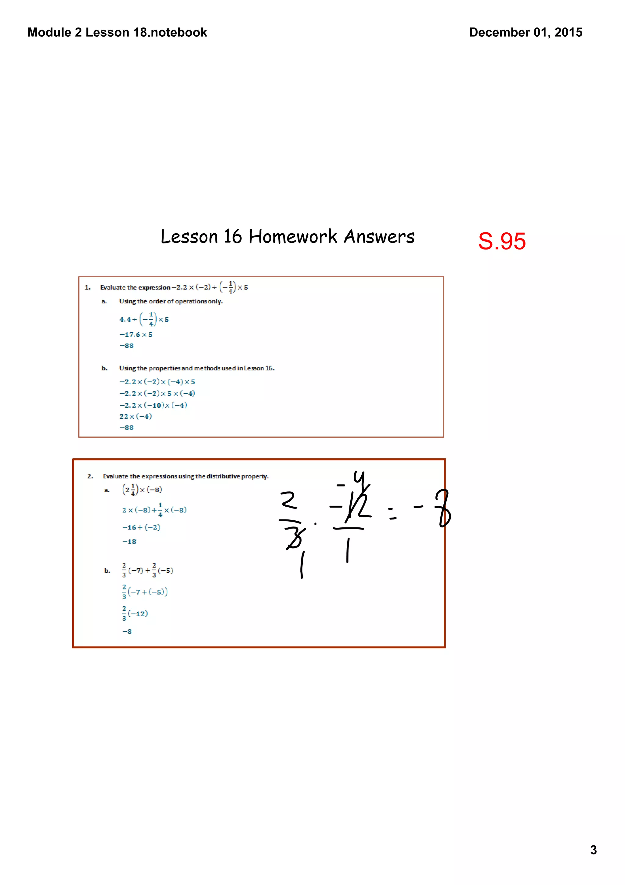 Module 2 lesson 18 | PDF