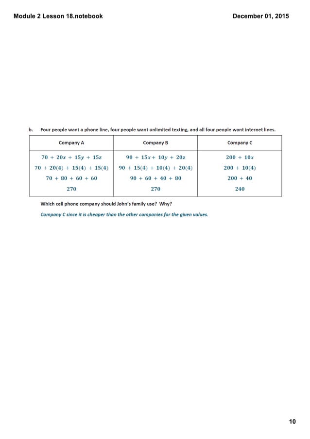 Module 2 lesson 18 | PDF