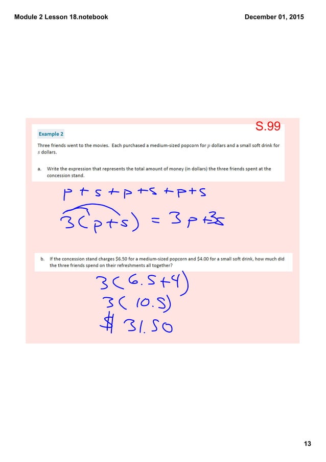 Module 2 lesson 18 | PDF