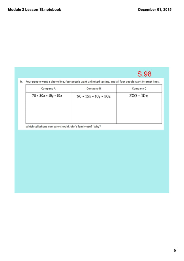 Module 2 lesson 18 | PDF
