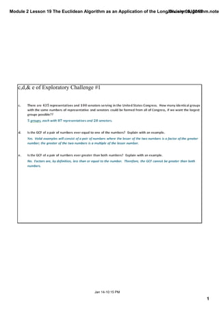 Module 2 lesson 19 | PDF
