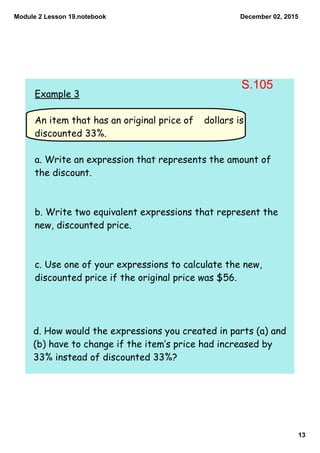 Module 2 lesson 19 | PDF