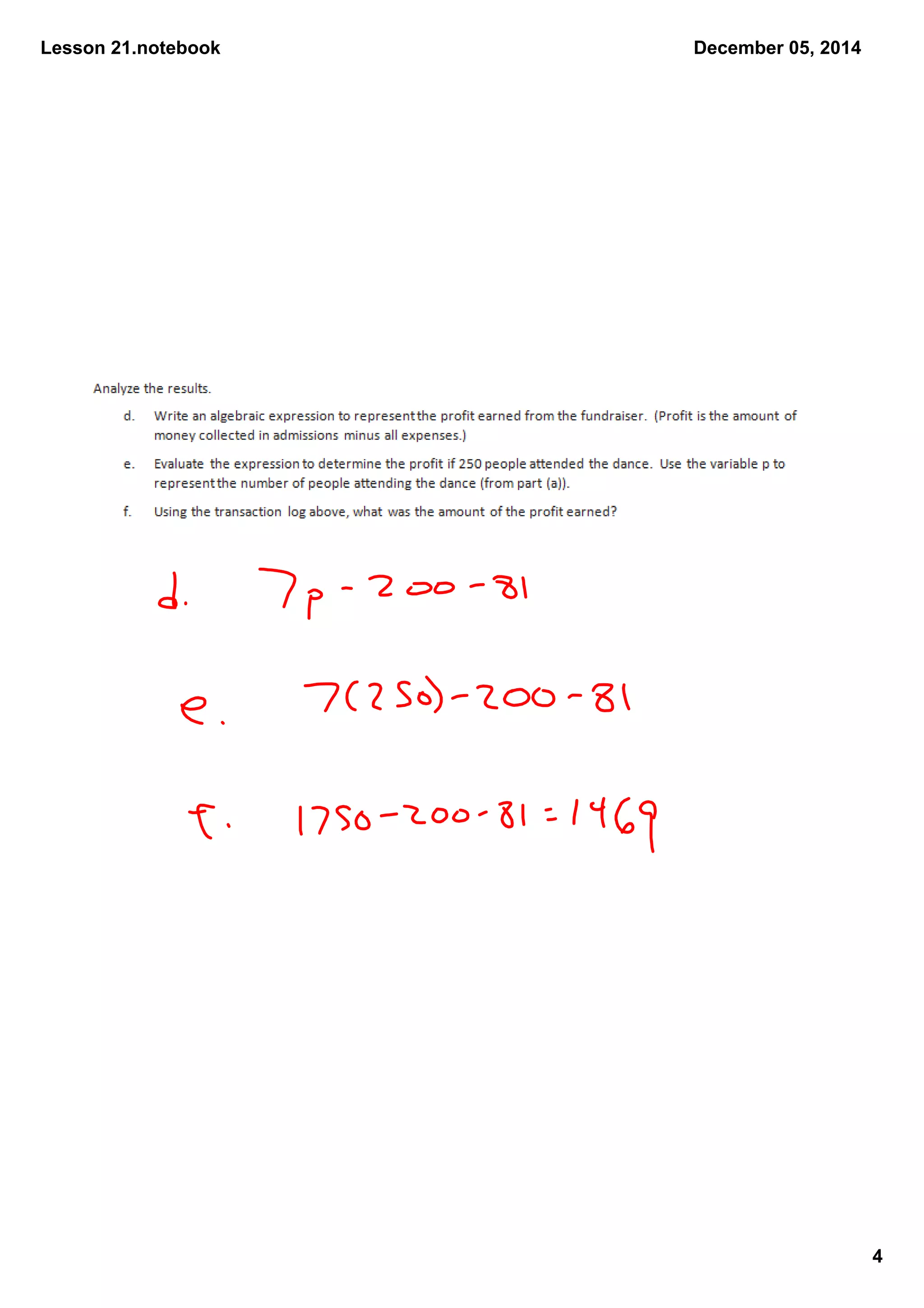 Module 2 lesson 21 | PDF