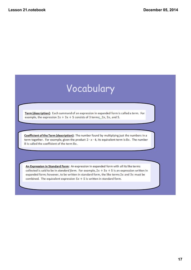 Module 2 lesson 21 | PDF