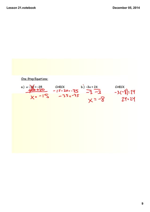 Module 2 lesson 21 | PDF