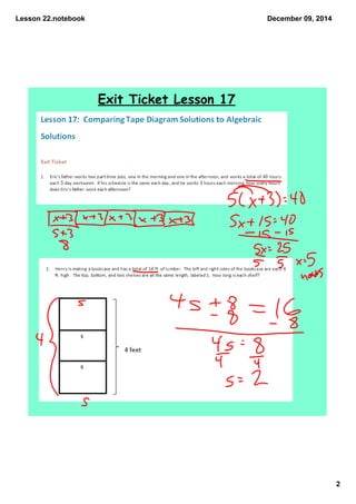 Module 2 lesson 22 | PDF | Homework and Study | Education