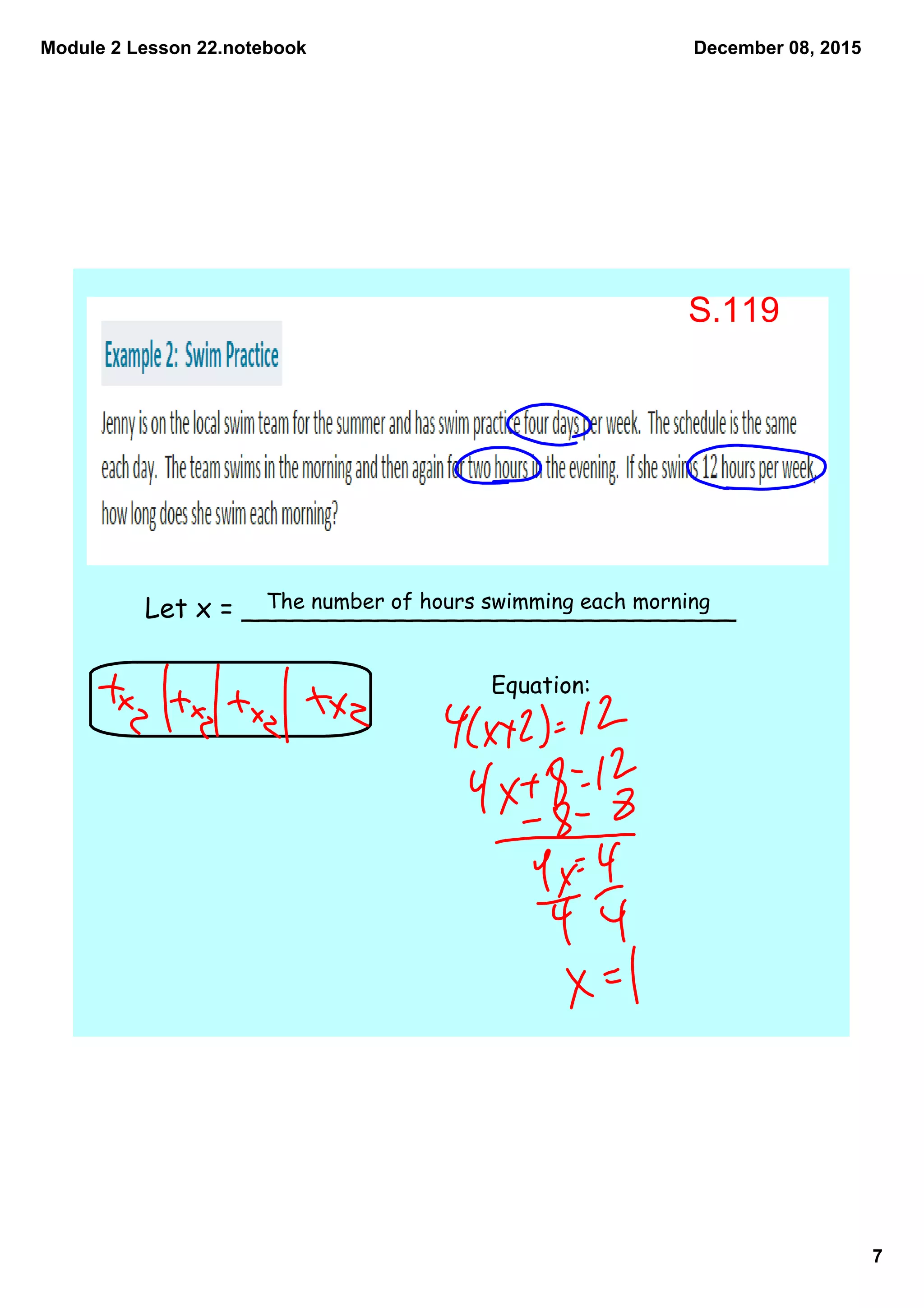 Module 2 lesson 22 | PDF | Homework and Study | Education