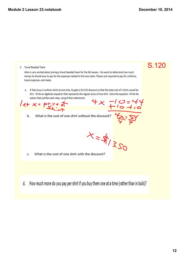 Module 2 lesson 23 | PDF