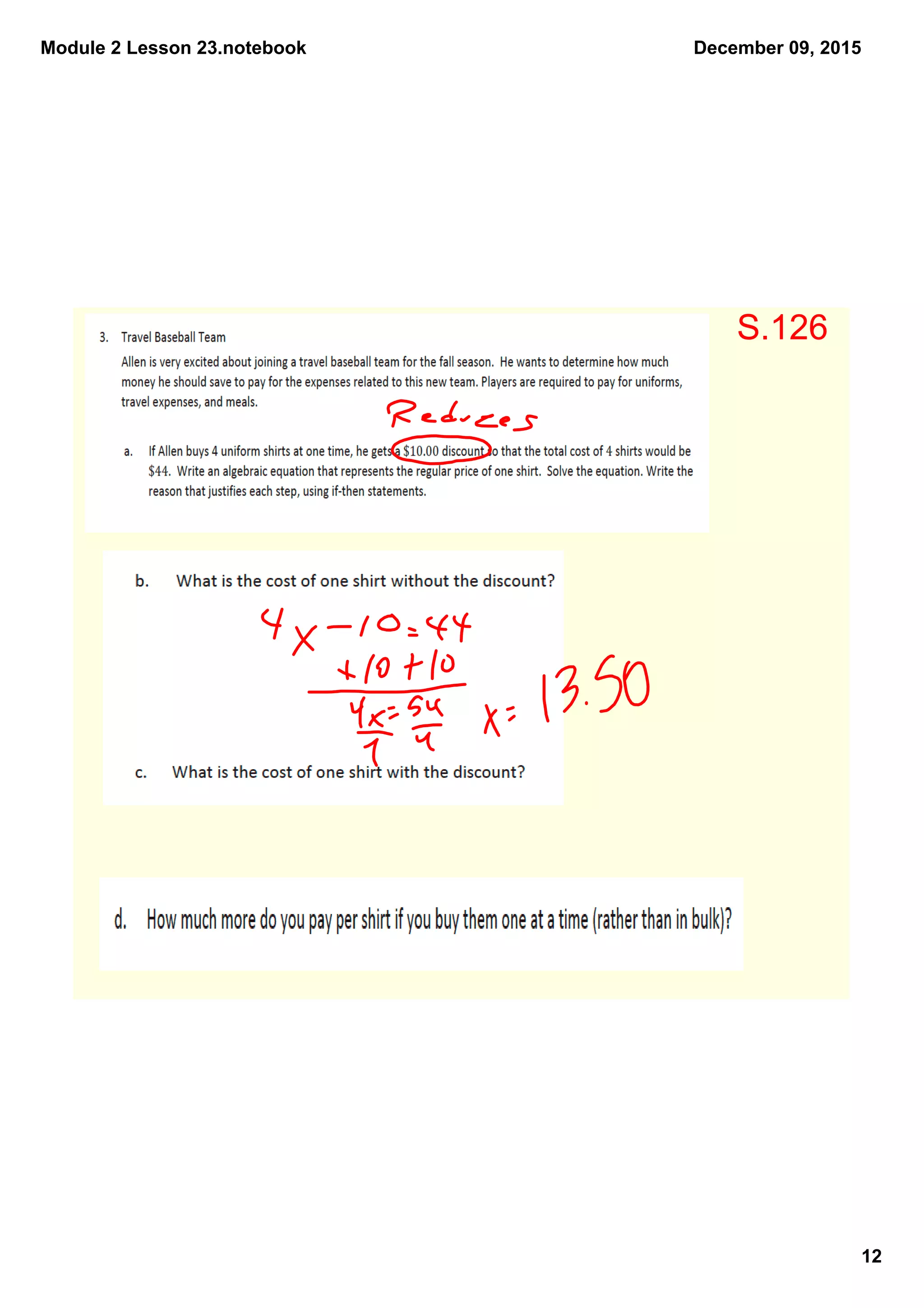 Module 2 lesson 23 | PDF