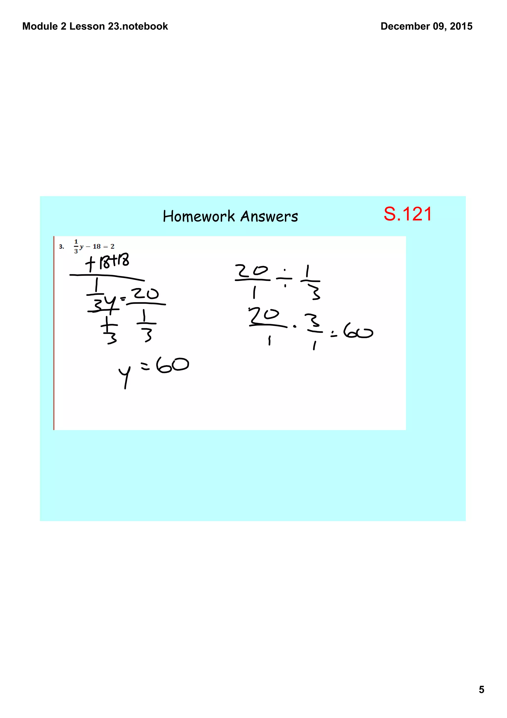 Module 2 lesson 23 | PDF