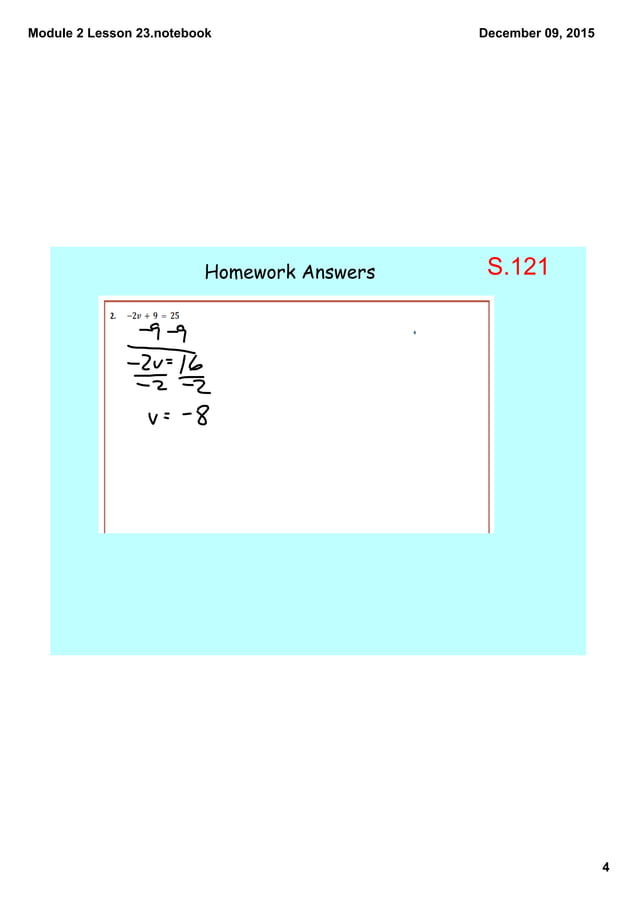 Module 2 lesson 23 | PDF