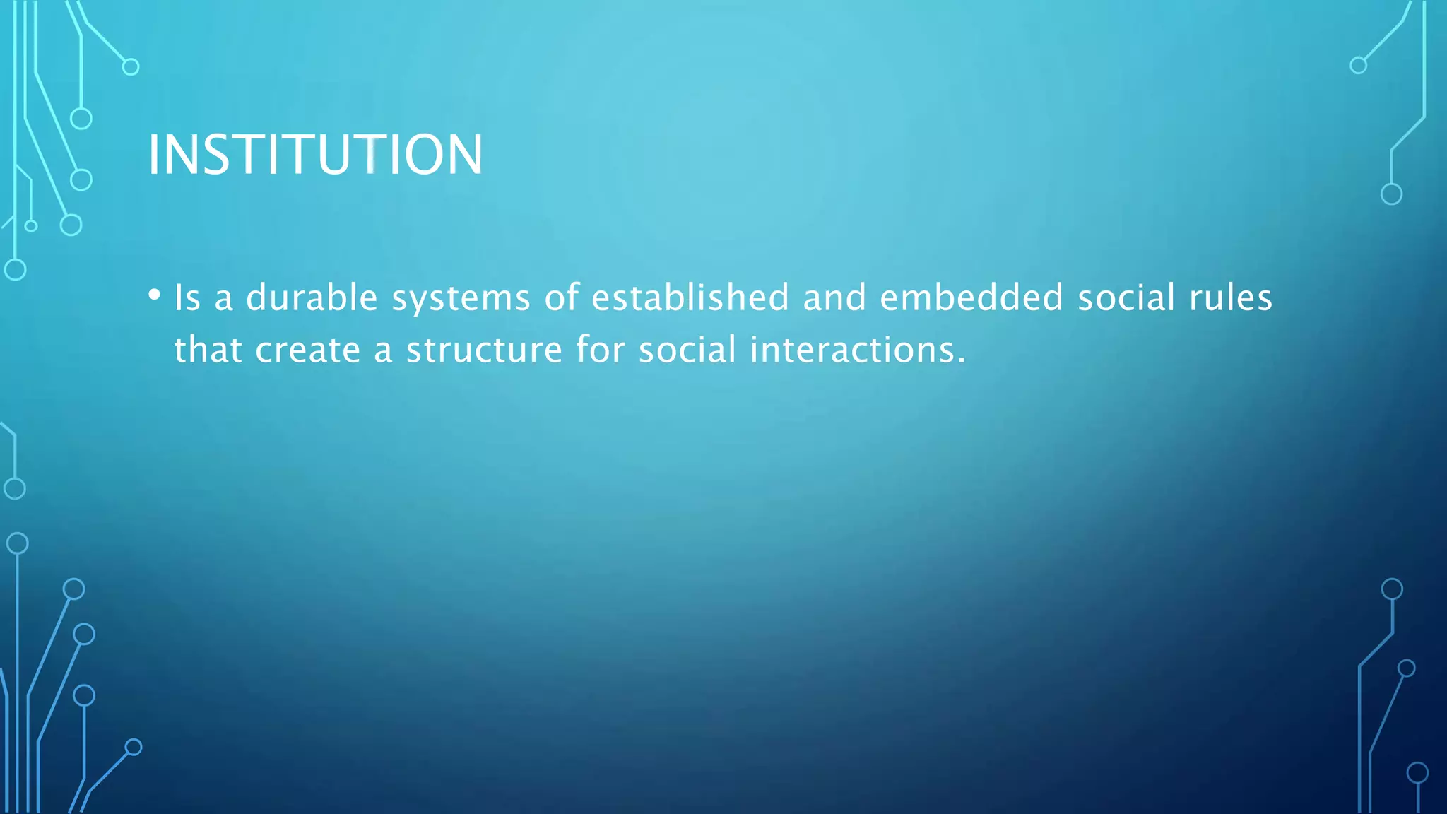 Module 2 lesson 3:CULTURAL, SOCIAL AND POLITICAL INSTITUTION | PPTX