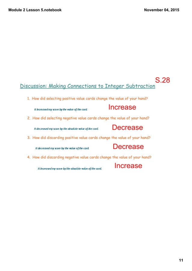 Module 2 lesson 5 | PDF