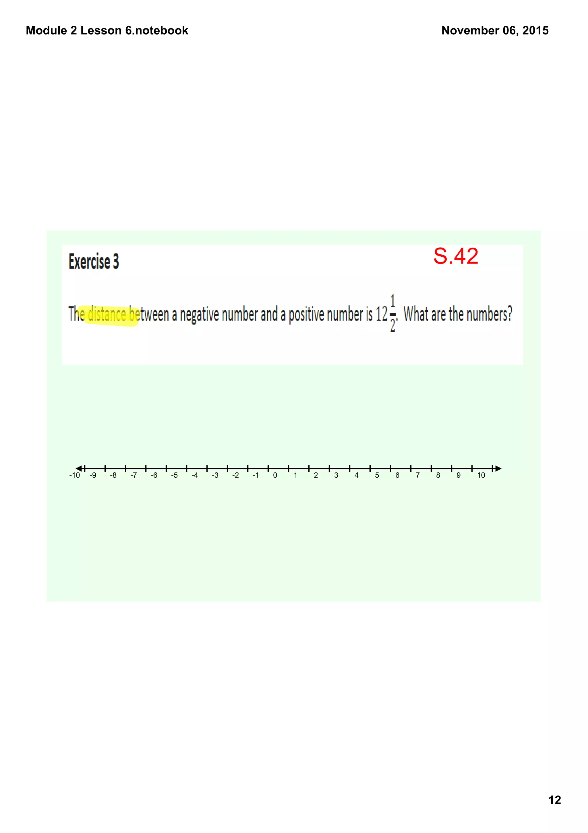Module 2 lesson 6 | PDF