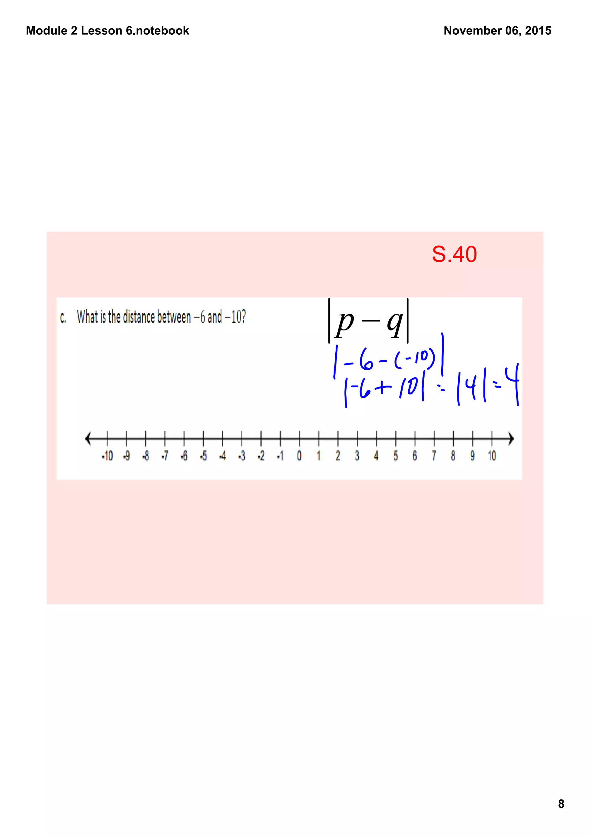 Module 2 lesson 6 | PDF