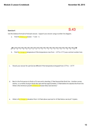 Module 2 lesson 6 | PDF