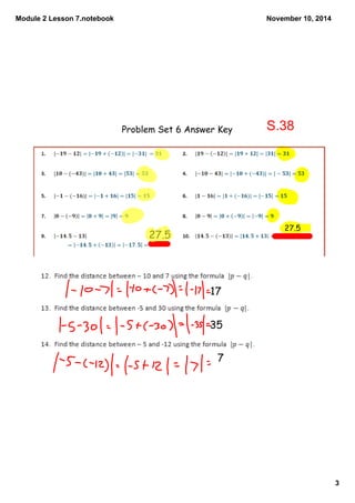 Module 2 lesson 7 | PDF