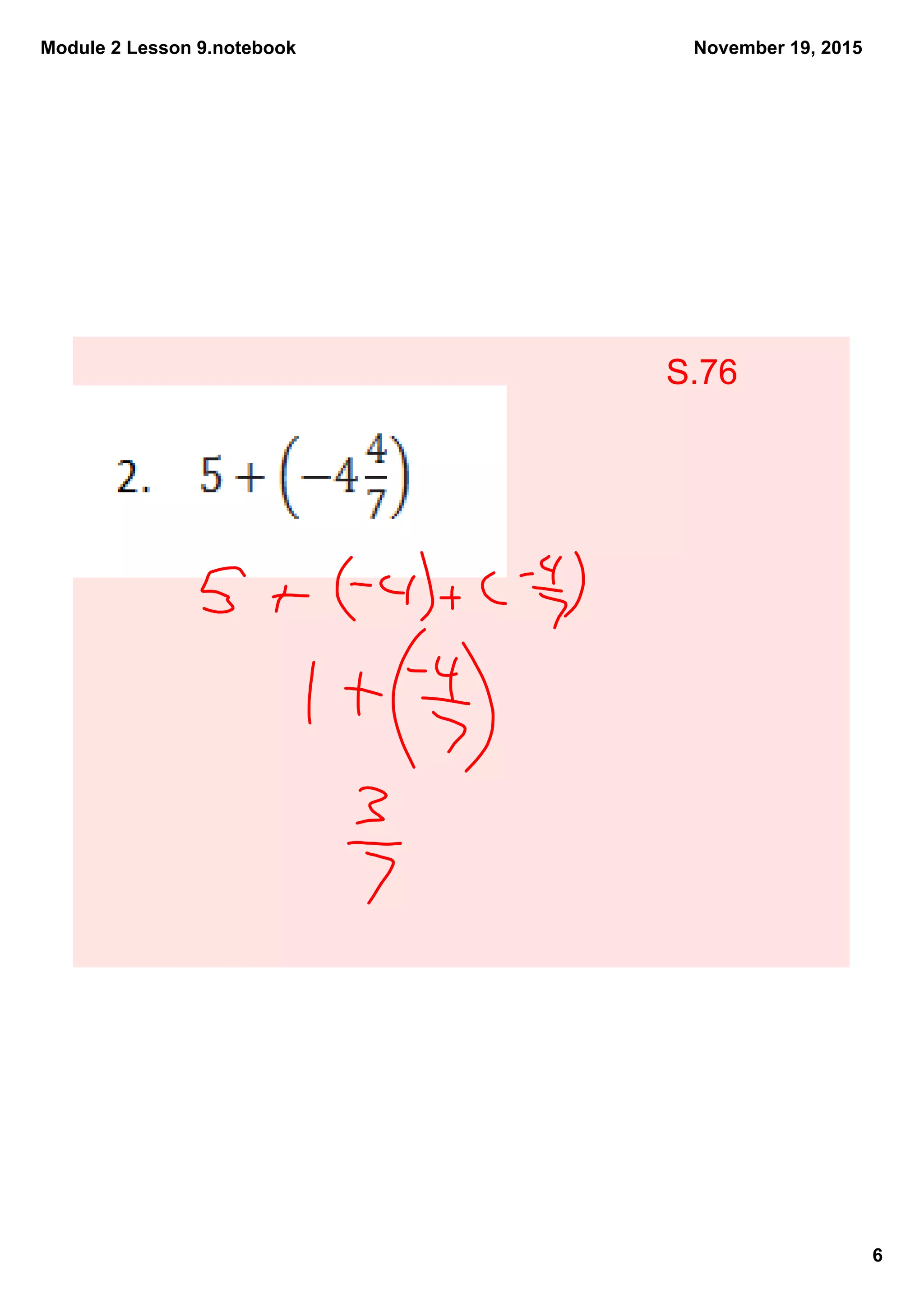 Module 2 lesson 9 | PDF | Homework and Study | Education