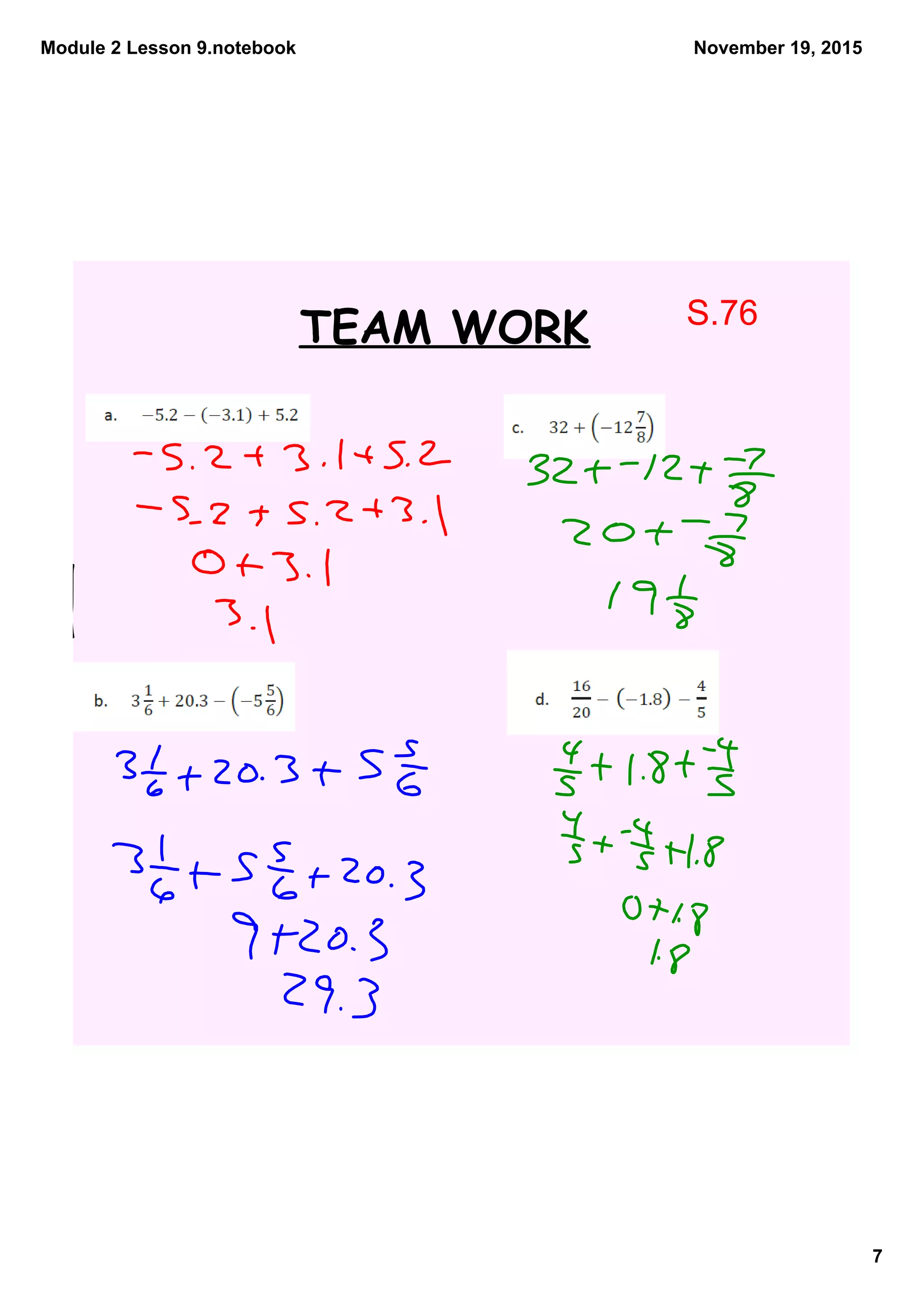 Module 2 lesson 9 | PDF | Homework and Study | Education