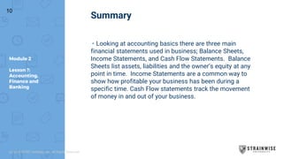 Module 2 lesson unk accounting finance and banking | PPTX | Business ...