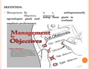 management by objectives in planning and decision maing | PPTX
