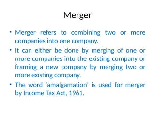 Module 2 mergers and acquisitions and corporate.pptx
