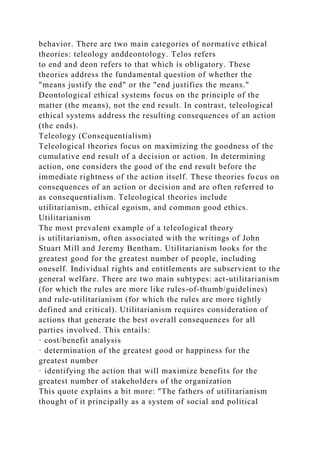 Module 2 Methods of Ethical AnalysisApplication of Ethical Theo.docx