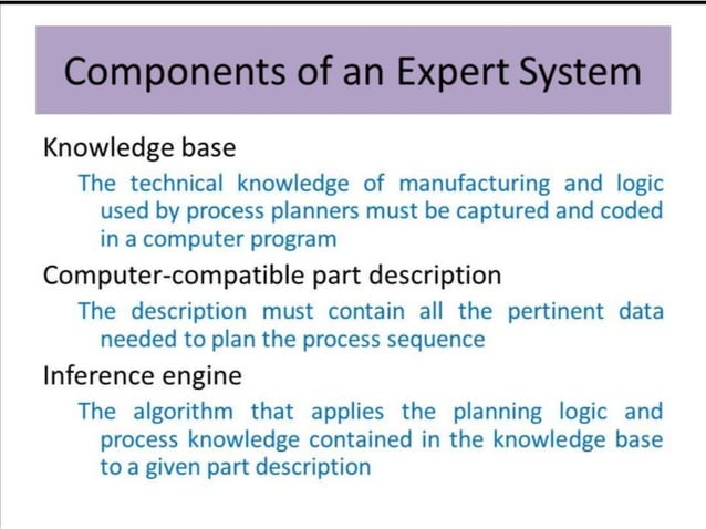 Computerized process planning system | PPT