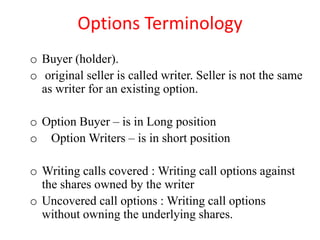 Module 2 options | PPTX