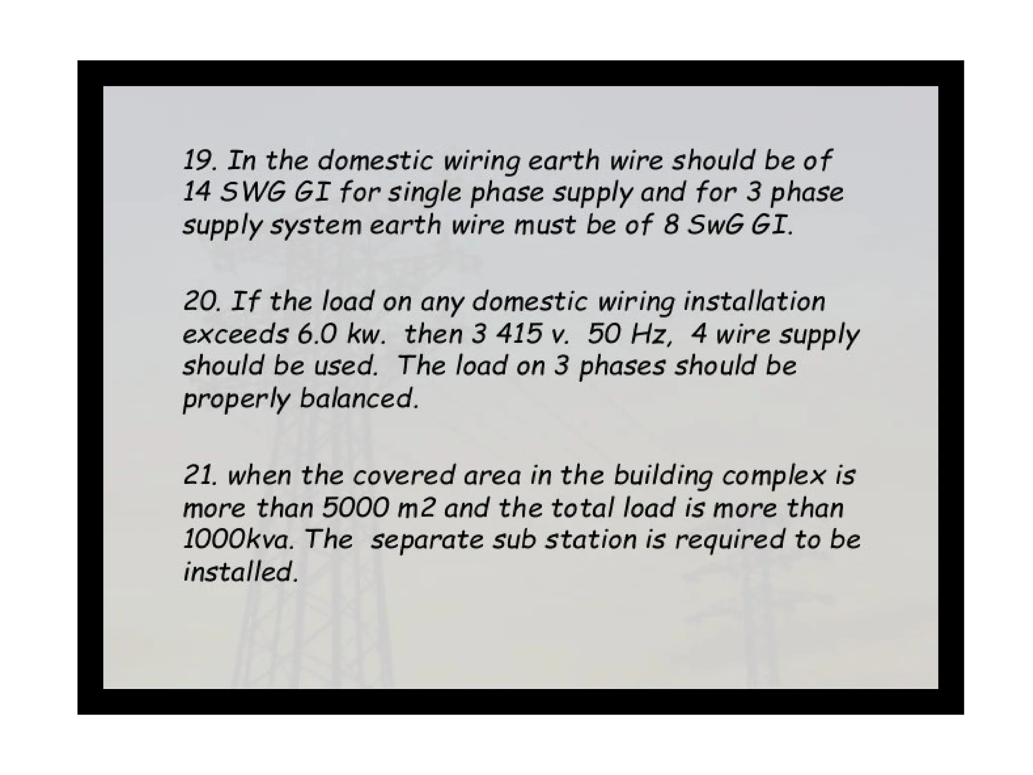 Introduction, Distribution of energy in a Building, PVC Casing and ...