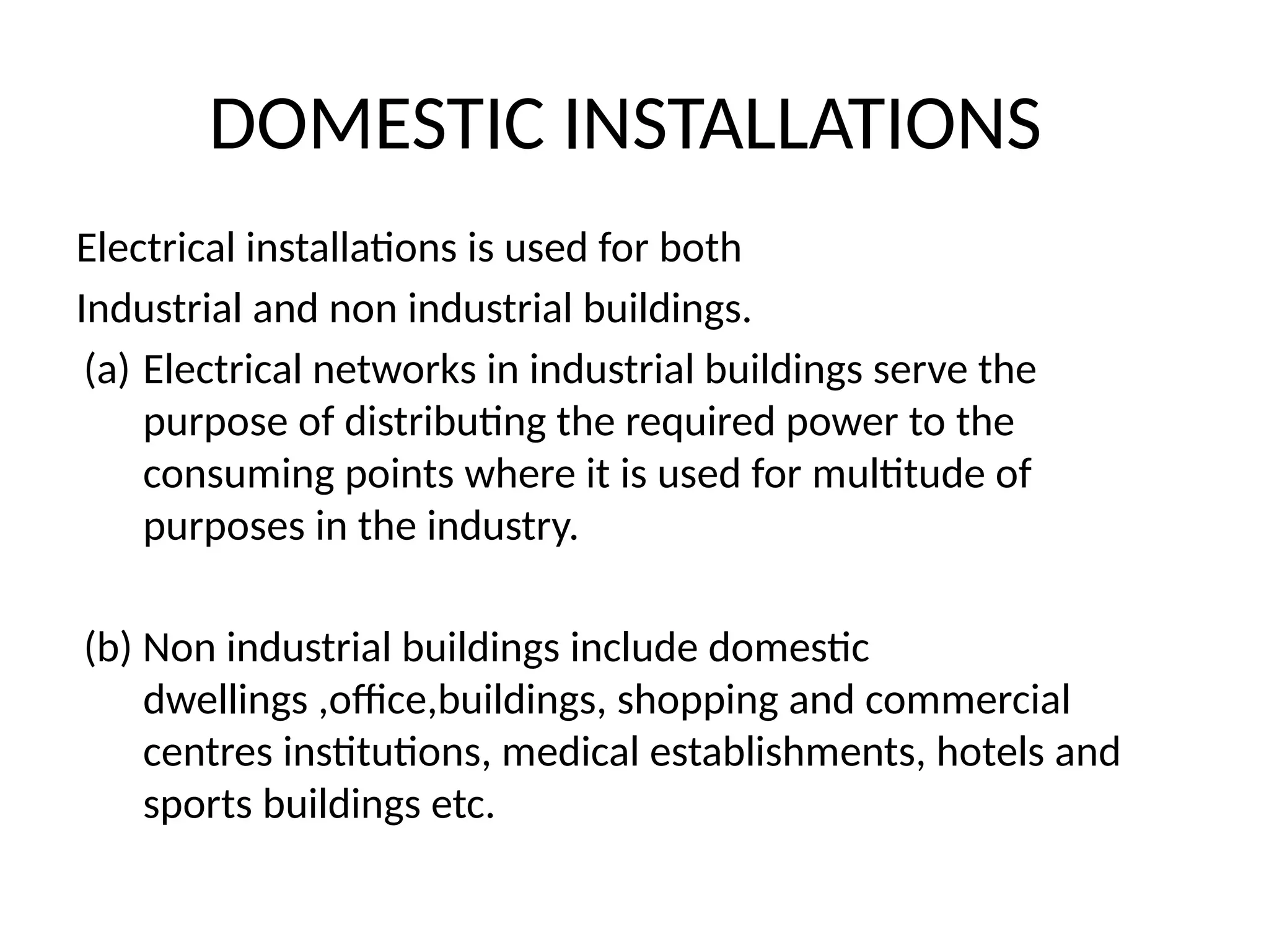Introduction, Distribution of energy in a Building, PVC Casing and ...