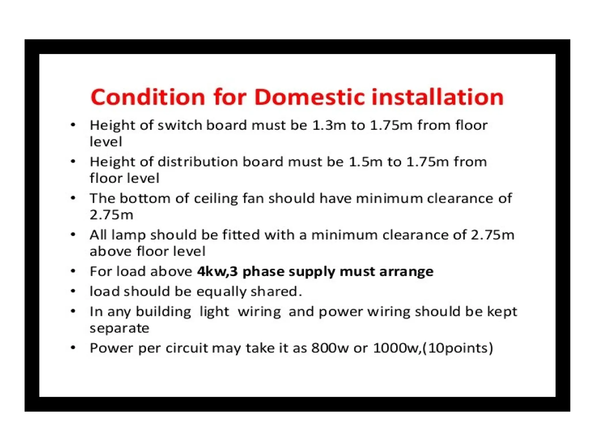 Introduction, Distribution of energy in a Building, PVC Casing and ...