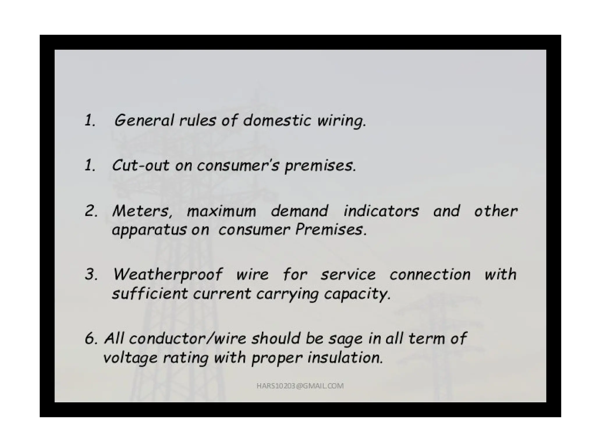 Introduction, Distribution of energy in a Building, PVC Casing and ...