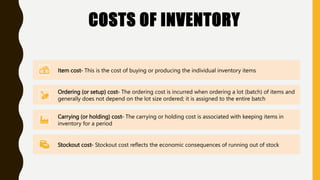 INVENTORY MANAGEMENT | PPT