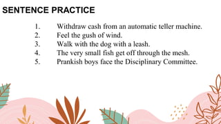 Fricative sounds | PDF